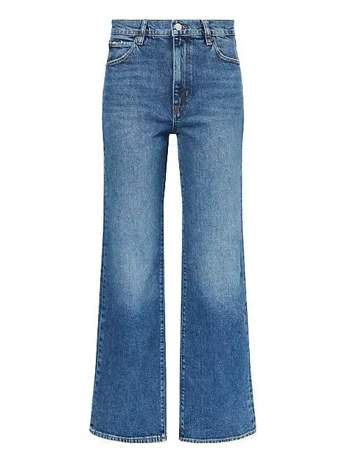 FRAME The Pixie Arrow Bootcut Denim Jeans - Wired
