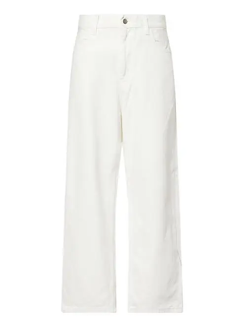 Carhartt Work In Progress Brandon Wide-leg Denim Jeans - White