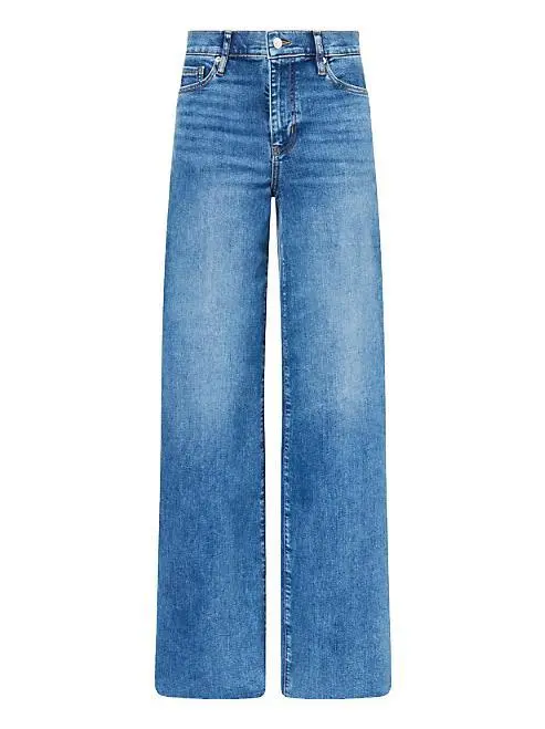 FRAME Le Slim Palazzo Long-leg Stretch-denim Jeans - Canals Raw After