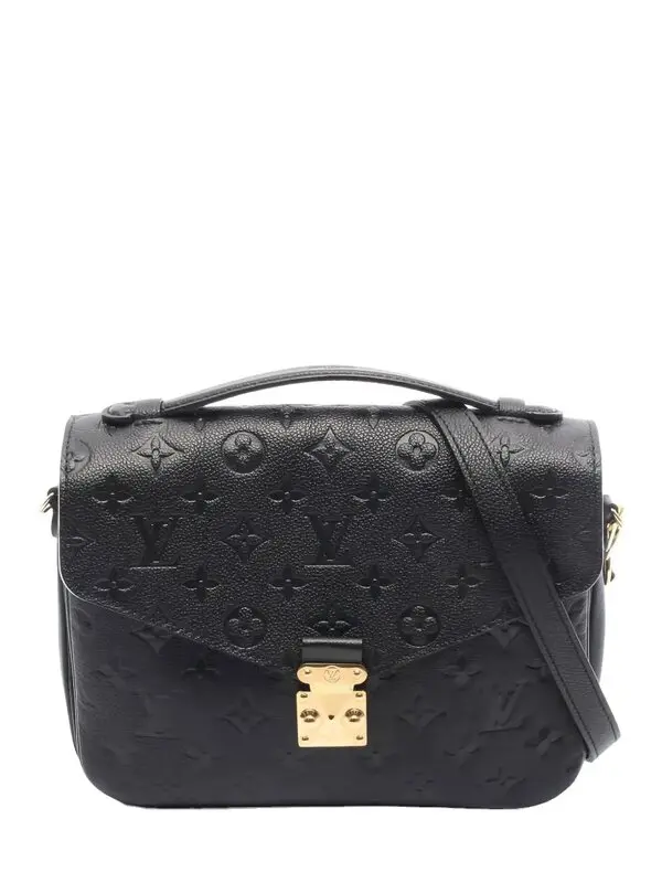 LOUIS VUITTON 2019 Metis Mm Tote - Black