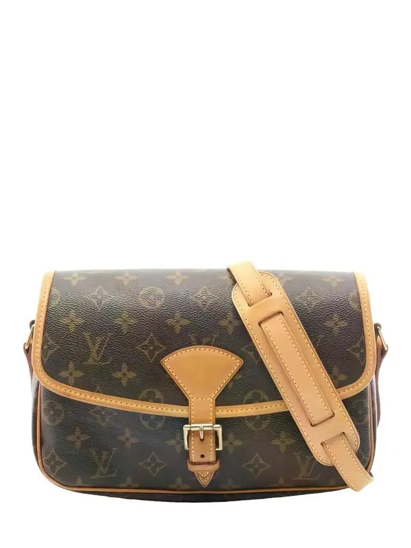 LOUIS VUITTON 2005 Sologne Monogram Crossbody Bag - Brown