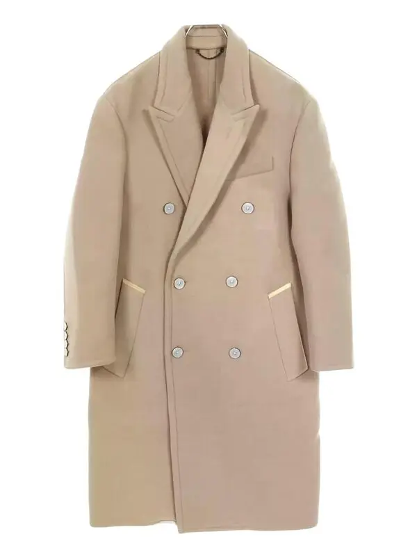 LOUIS VUITTON 2010s Double-breasted Coat - Neutrals