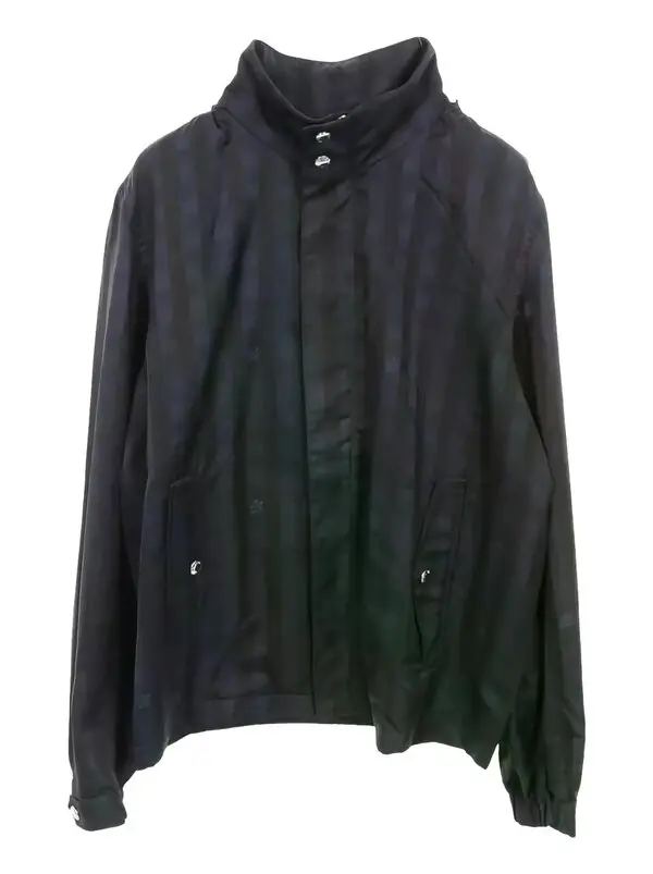 LOUIS VUITTON Damier Zip-up Jacket - Blue