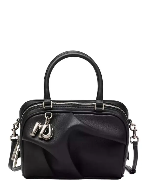 Marc Jacobs Micro Bauletto Wave Tote Bag - Black