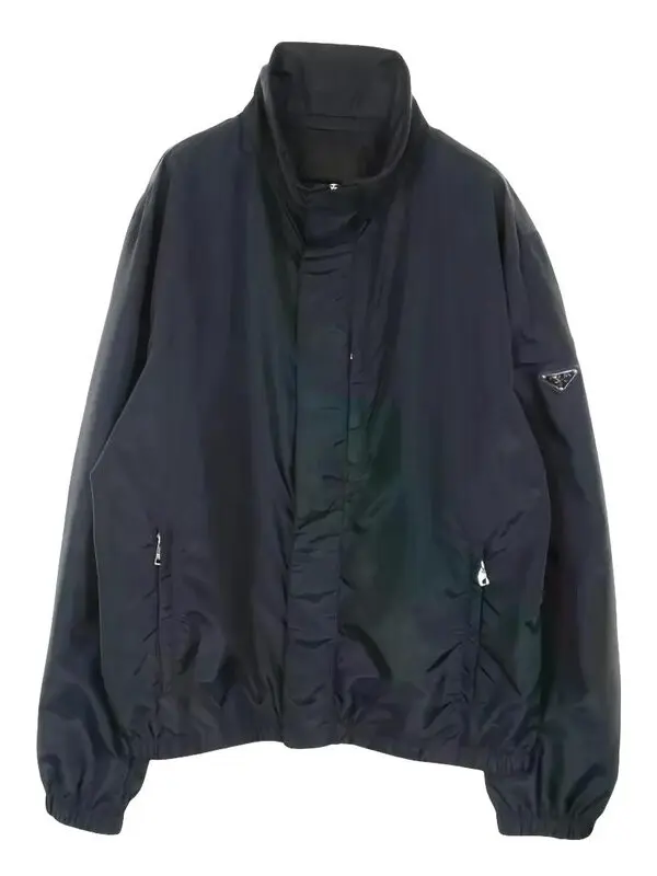 Prada 2000s Re-nylon Blouson - Blue