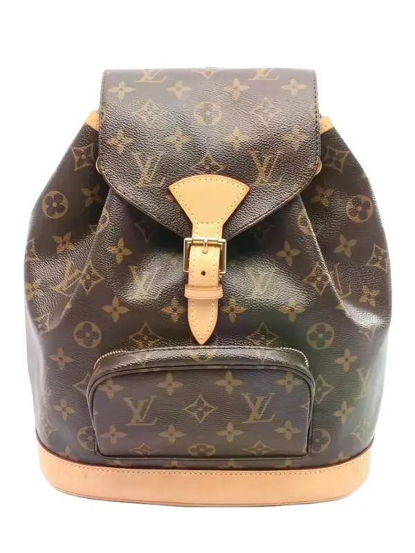 LOUIS VUITTON 2006 Mm Montsouris Monogram Backpack - Brown