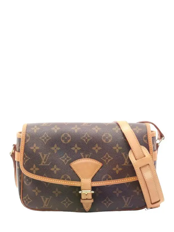 LOUIS VUITTON 2004 Monogram Shoulder Bag - Brown