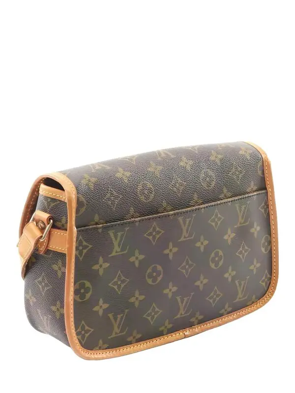 LOUIS VUITTON 1997 Sologne Monogram Shoulder Bag - Brown