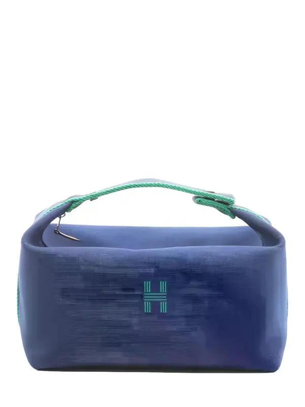 Hermès 2000s Canvas Tote Bag - Blue