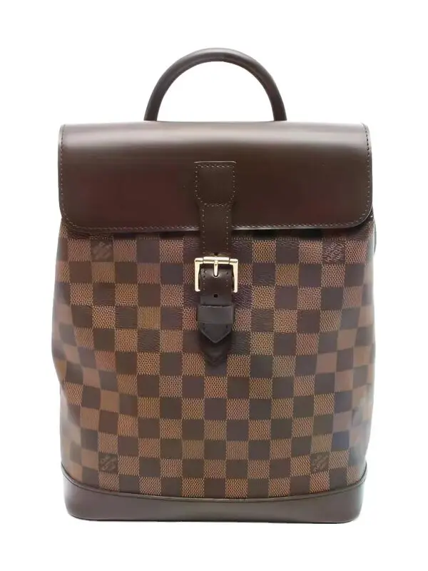 LOUIS VUITTON 2003 Soho Backpack - Brown