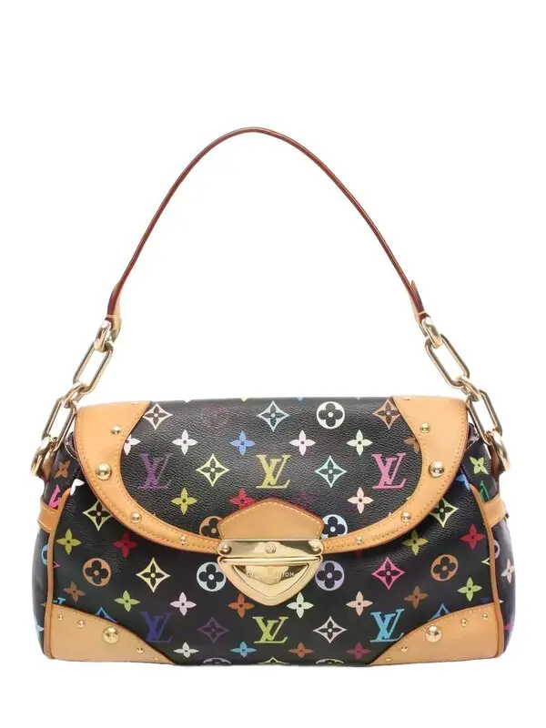 LOUIS VUITTON 2008 X Takashi Murakami Mm Beverly Shoulder Bag - Black