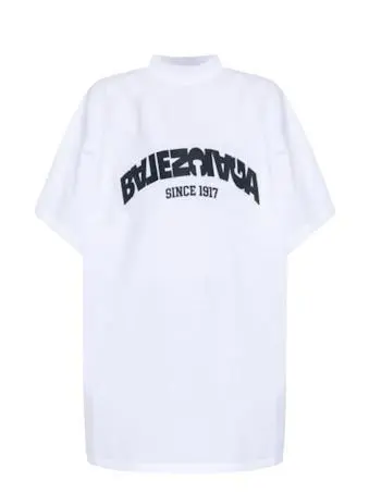 Balenciaga Back Flip Tee Shirt - White/black