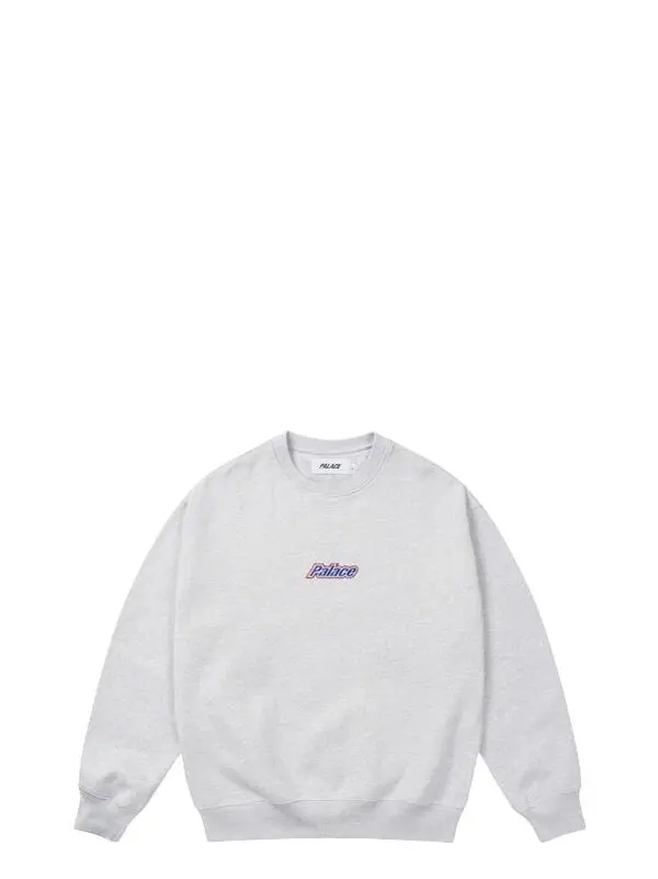 PALACE Crewneck Sweatshirt - Grey Marl