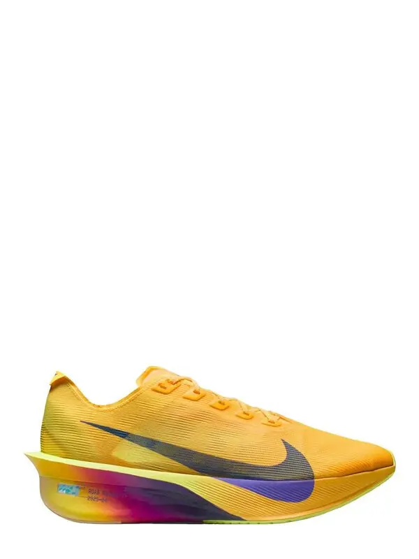 Nike Zoomx Vaporfly Next% 4 Sneakers - Citron Pulse/indigo Burst/laser Orange