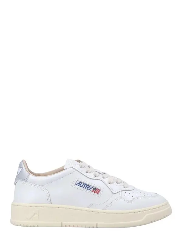 AUTRY Medalist Low Sneakers - White/silver