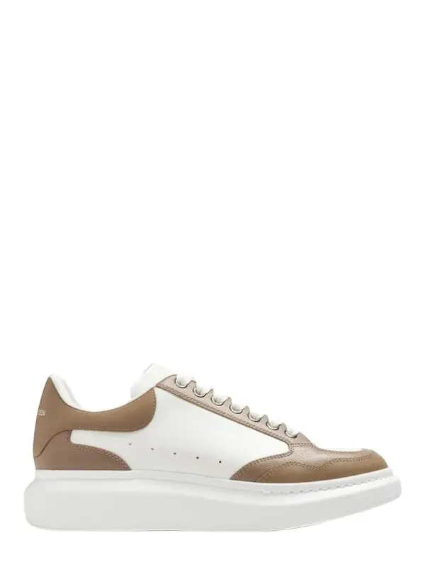 Alexander McQueen Oversized Panelled Sneakers - White/brown