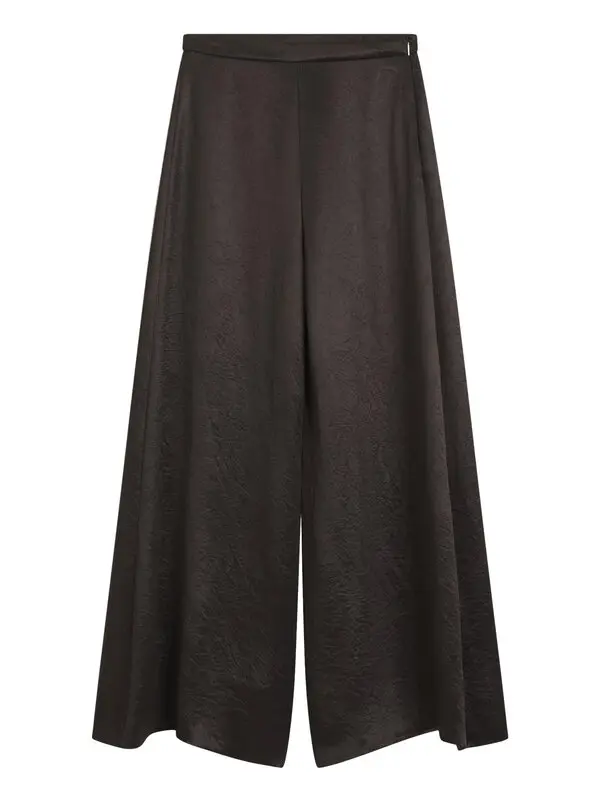 BOSS Relaxed Fit Trousers - Dark Brown