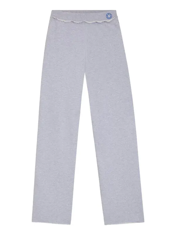 Hugo Logo-waistband Tracksuit Bottoms - Light Grey