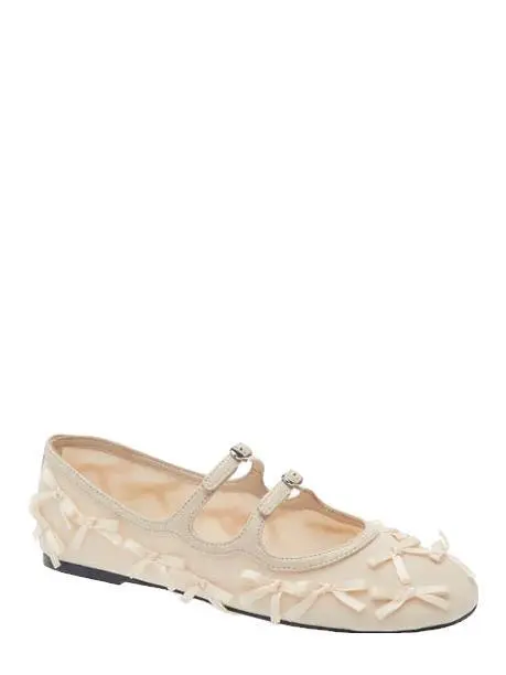 Marc Jacobs The Kiki Ballerina Flat - Beige