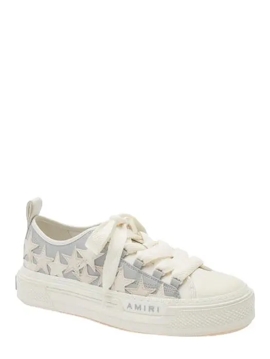 Amiri Stars Court Low Sneakers - Ash