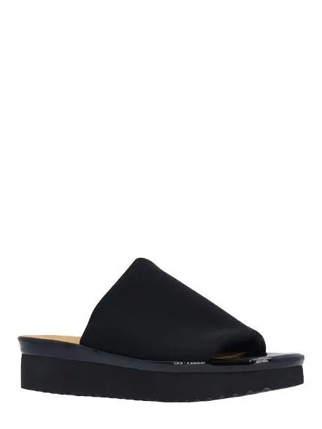 L'AMOUR DES PIEDS Azisa Wedge Sandal - Black