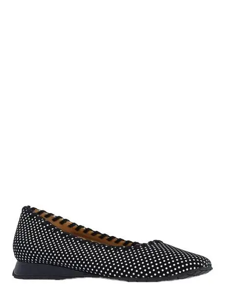 L'AMOUR DES PIEDS Tiffanie Flat - Black/white