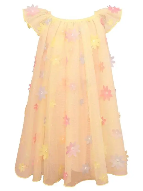 ZUNIE Floral Float Dress - Yellow Multi