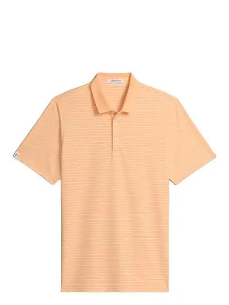 ASHWORTH GOLF 2bar Stripe Polo - Sunrise Stripe