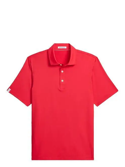 ASHWORTH GOLF Encinitas Polo - Core Red