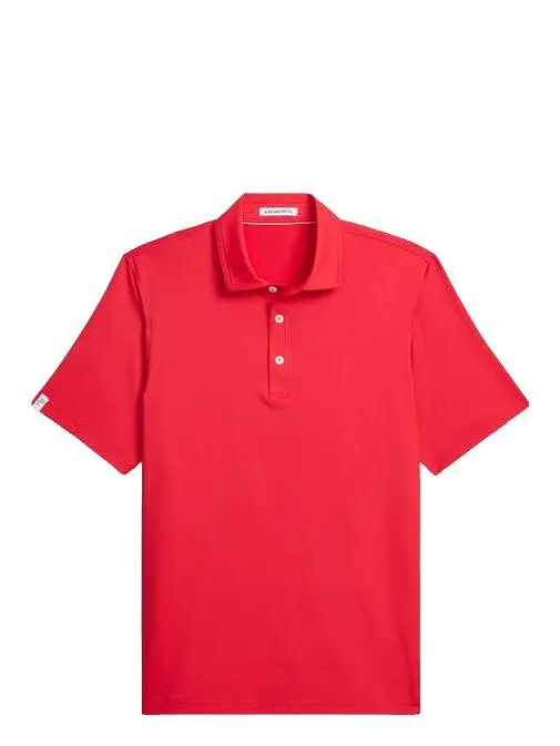 ASHWORTH GOLF Encinitas Polo - Core Red
