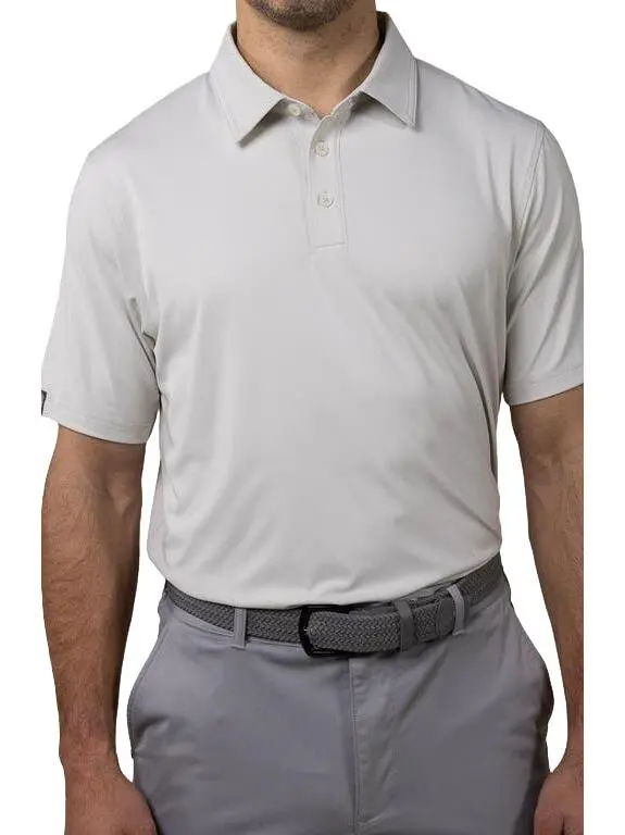 ASHWORTH GOLF Encinitas Polo - Stone Grey