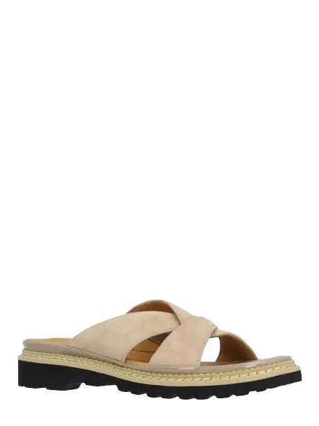 L'AMOUR DES PIEDS Deryn Slide Sandal - Taupe