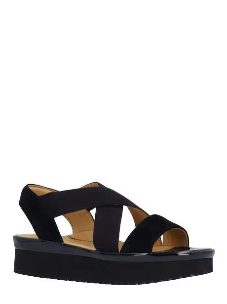 L'AMOUR DES PIEDS Aizling Ankle Strap Sandal - Black