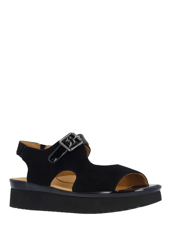 L'AMOUR DES PIEDS Azenor Ankle Strap Sandal - Black