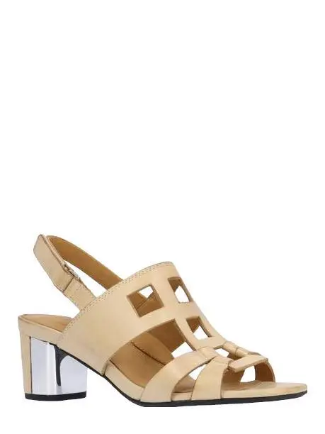 L'AMOUR DES PIEDS Marise Slingback Sandal - Cream