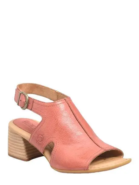 BØRN Swinton Leather Sandals - Rust Leather