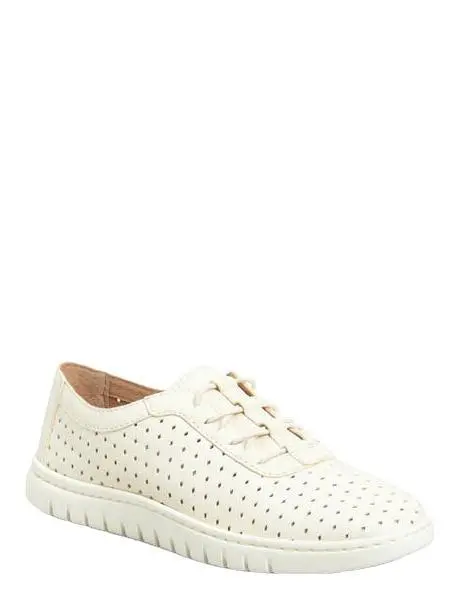 BØRN Amaya Leather Sneaker - Cream Leather