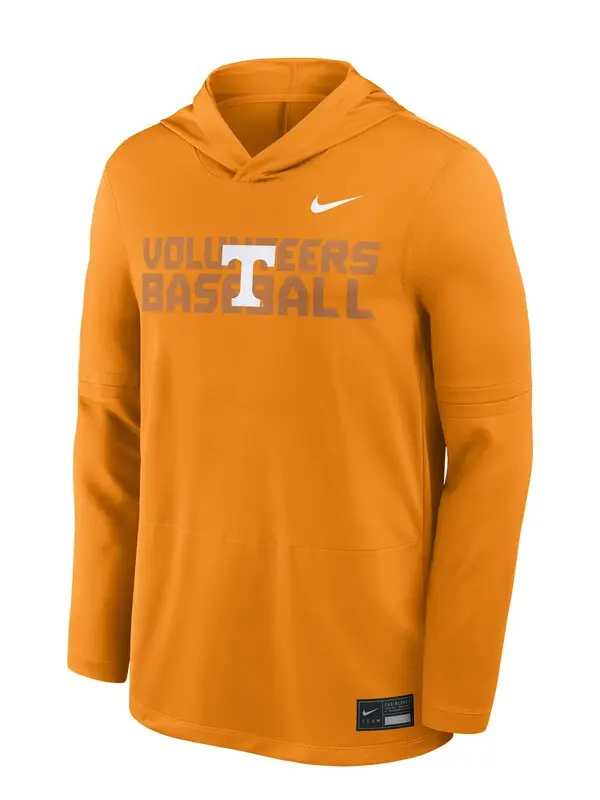 Nike Tennessee Dri-fit Long-sleeve Hooded Top - Orange
