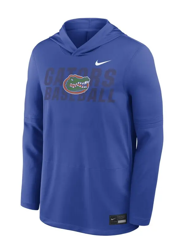 Nike Florida Dri-fit College Long-sleeve Hooded Top - Blue