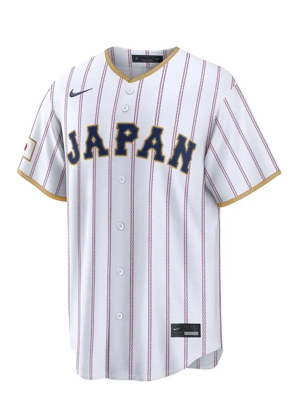 Nike Munetaka Murakami Japan National Baseball Team 2026 World Baseball Classic Stadium Jersey - White