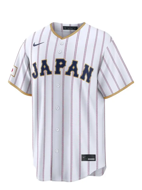 Nike Masataka Yoshida Japan National Baseball Team 2026 World Baseball Classic Stadium Jersey - White
