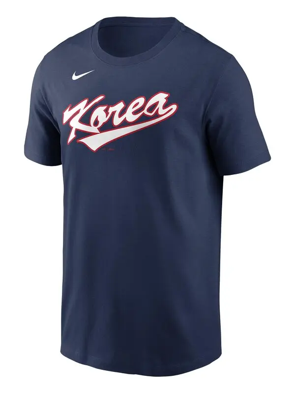 Nike Jung Hoo Lee Korea National Baseball Team 2026 World Baseball Classic T-shirt - Blue