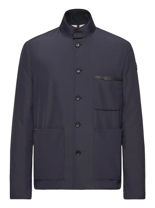 Moncler Westerlies Down Shirt Jacket - Blue