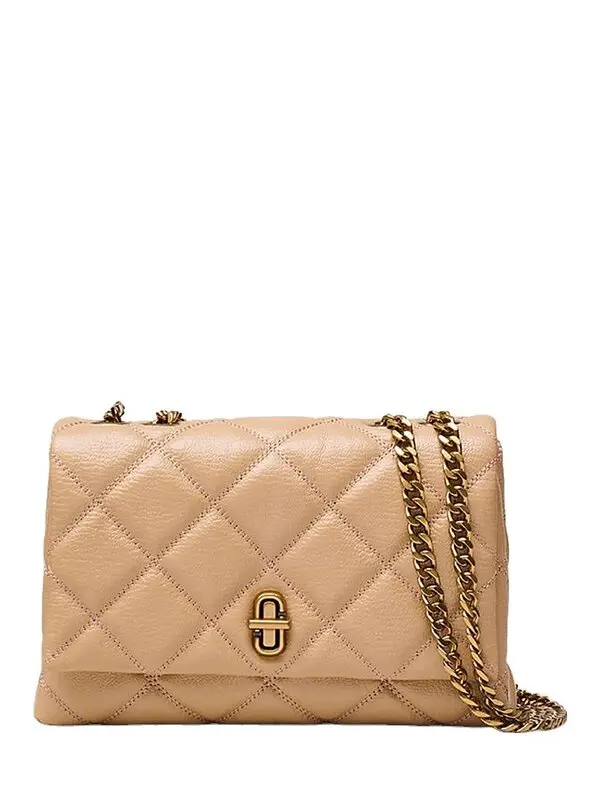 Marc Jacobs Quilted Shoulder Bag - Camel