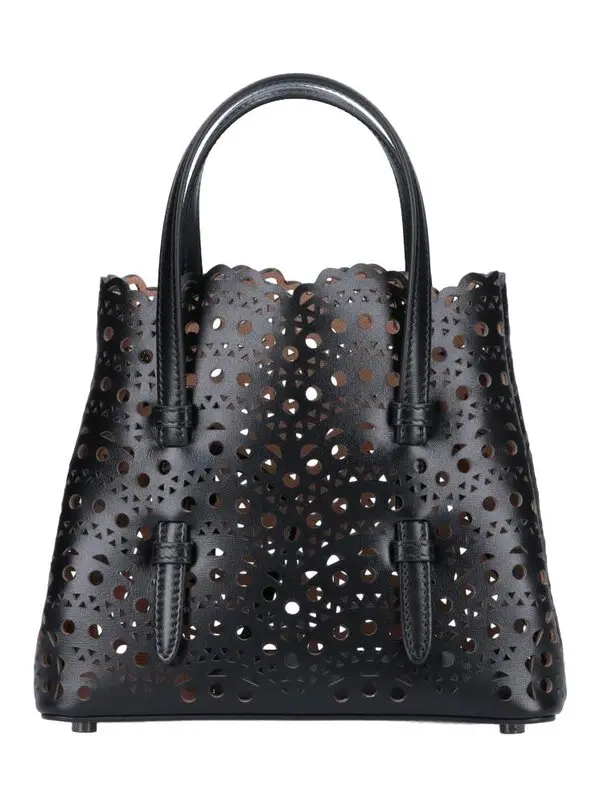 Alaïa Mina 20 Hand Bag - Black