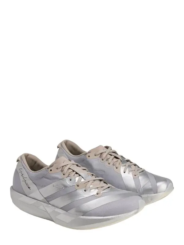 Adidas Y-3 Adios Sneakers - Silver Metallic / Silver Metallic / Light Brown