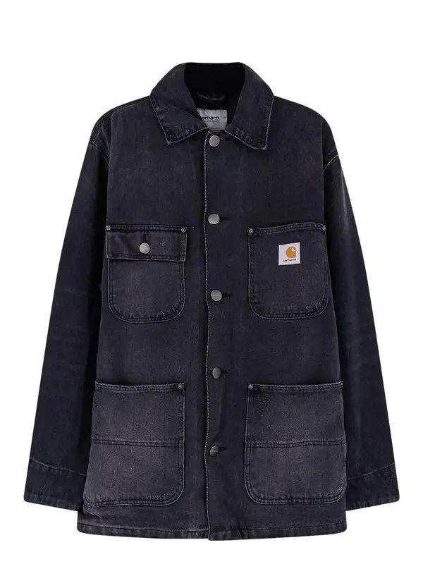 Carhartt Work In Progress Aden Denim Jacket - Black