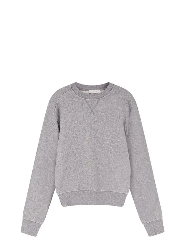ENTIRE STUDIOS Pod Crew Cotton Sweatshirt - Grey