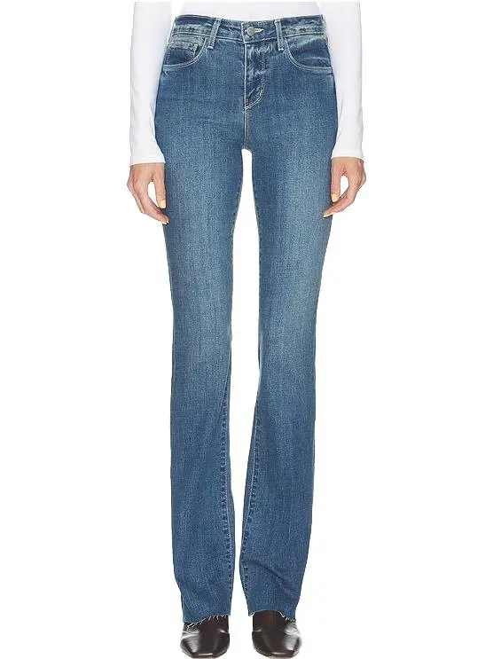 L'Agence Ruth High Rise Straight Jean - Fair Oak