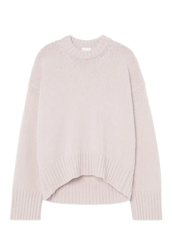 GWYN Crewneck Rounded Sweater - Lavender
